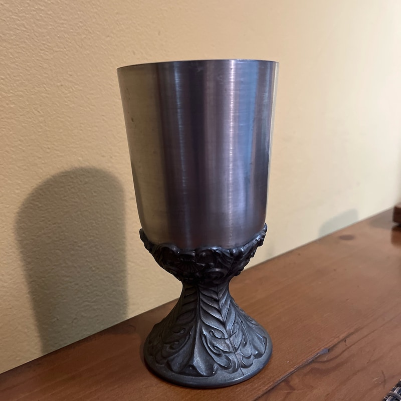 Pewter Goblet - Etsy
