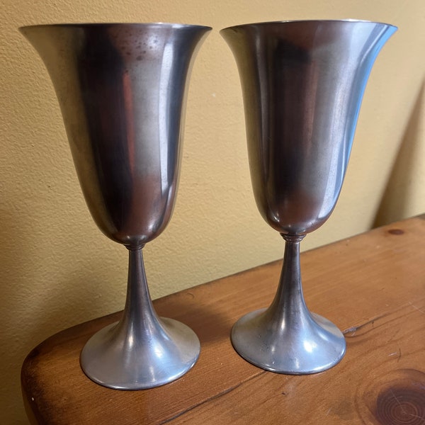 Pewter Goblet - Etsy