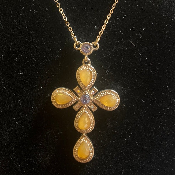 Avon Cross Necklace - Etsy