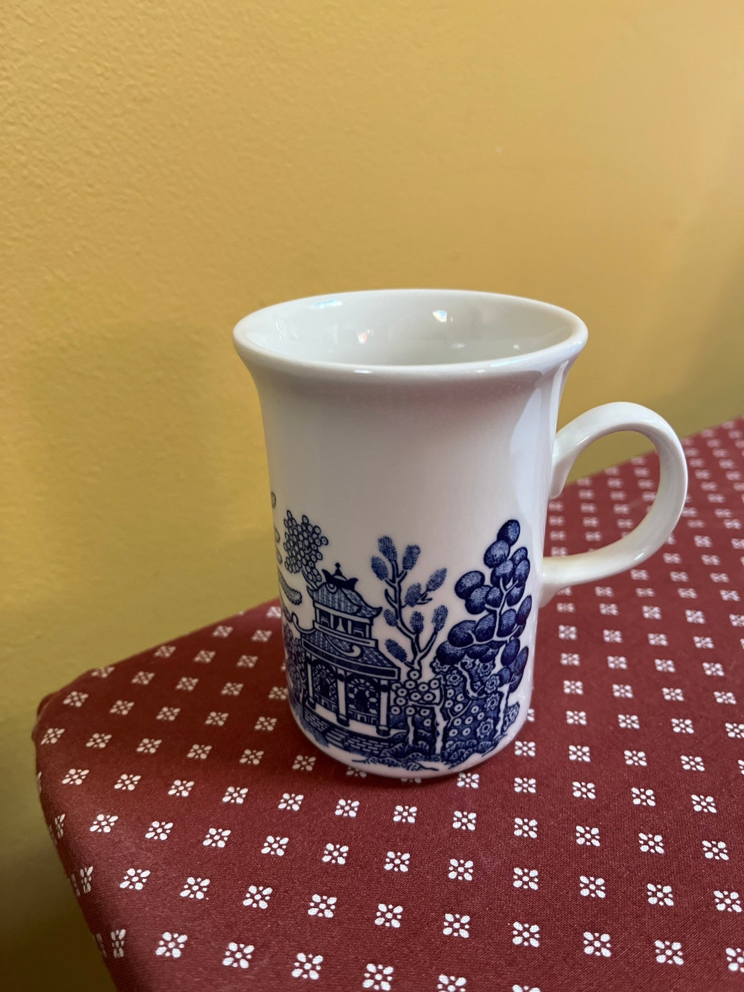 Blue Willow Mug Made by Churchill England - Etsy