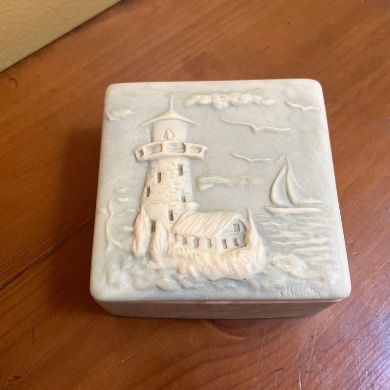 Incolay Jewelry Box - Etsy