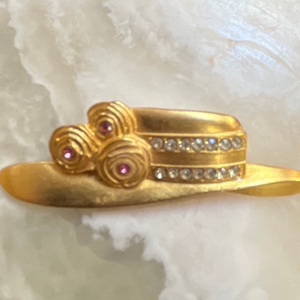 Hat Brooch - Etsy