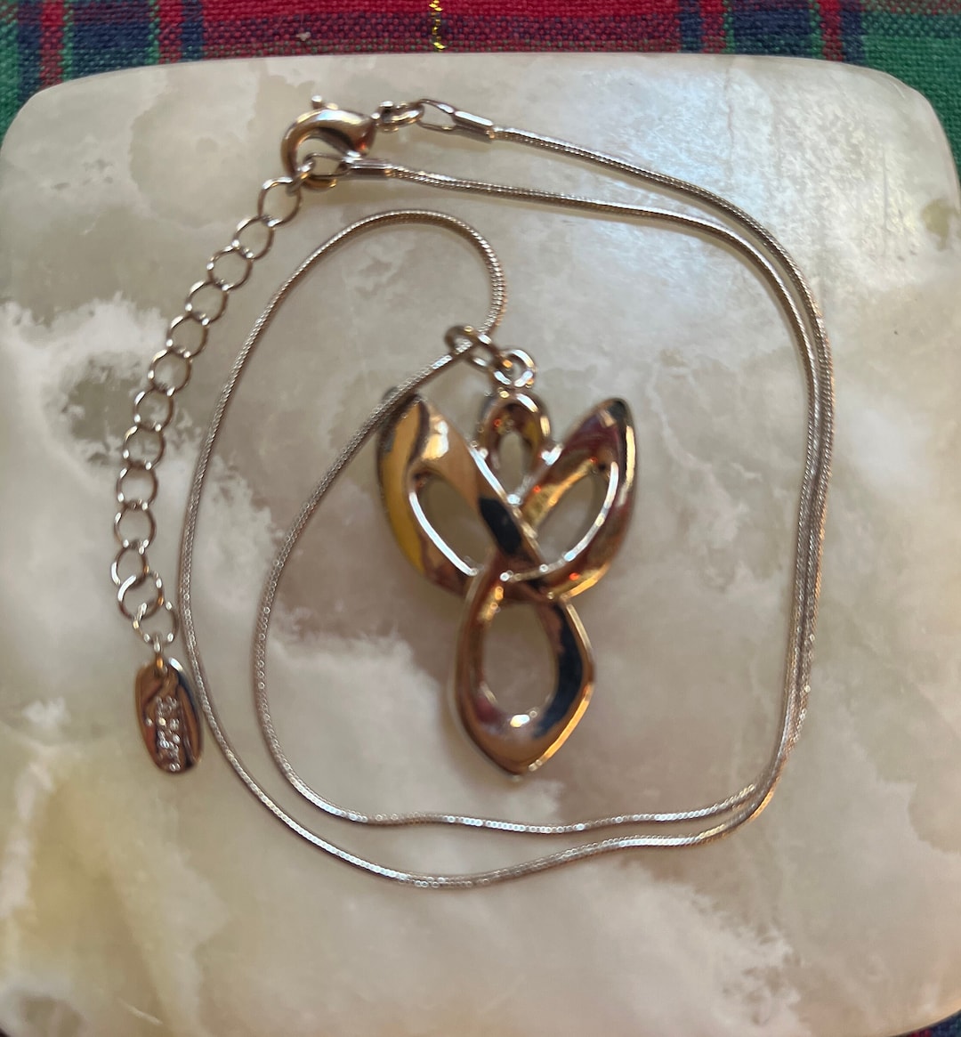 Alexa’s Angels Silver Tone Angel Pendant - Inscribed "keep an Angel by ...