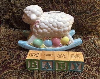 Lamb Piggy Bank - Etsy
