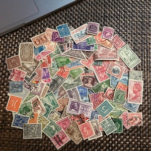 Lot of 100 Foreign Stamps All Different - Etsy