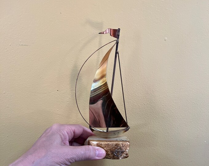 John Demott Sailboat Sculpture - Etsy