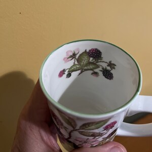 St. George Fine Bone China Blackberry Mug England - Etsy Canada