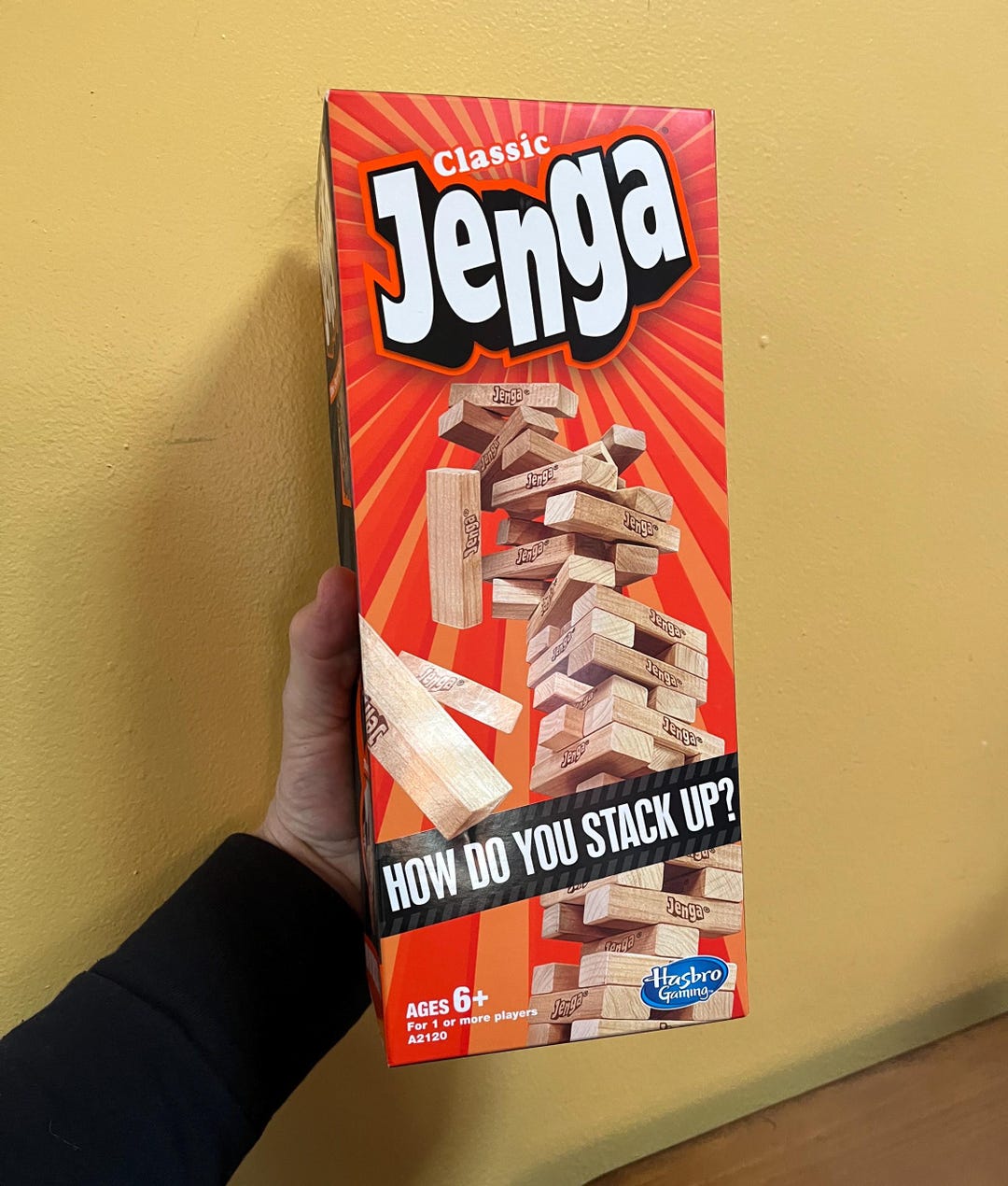 Hasbro Jenga Block Game - Etsy
