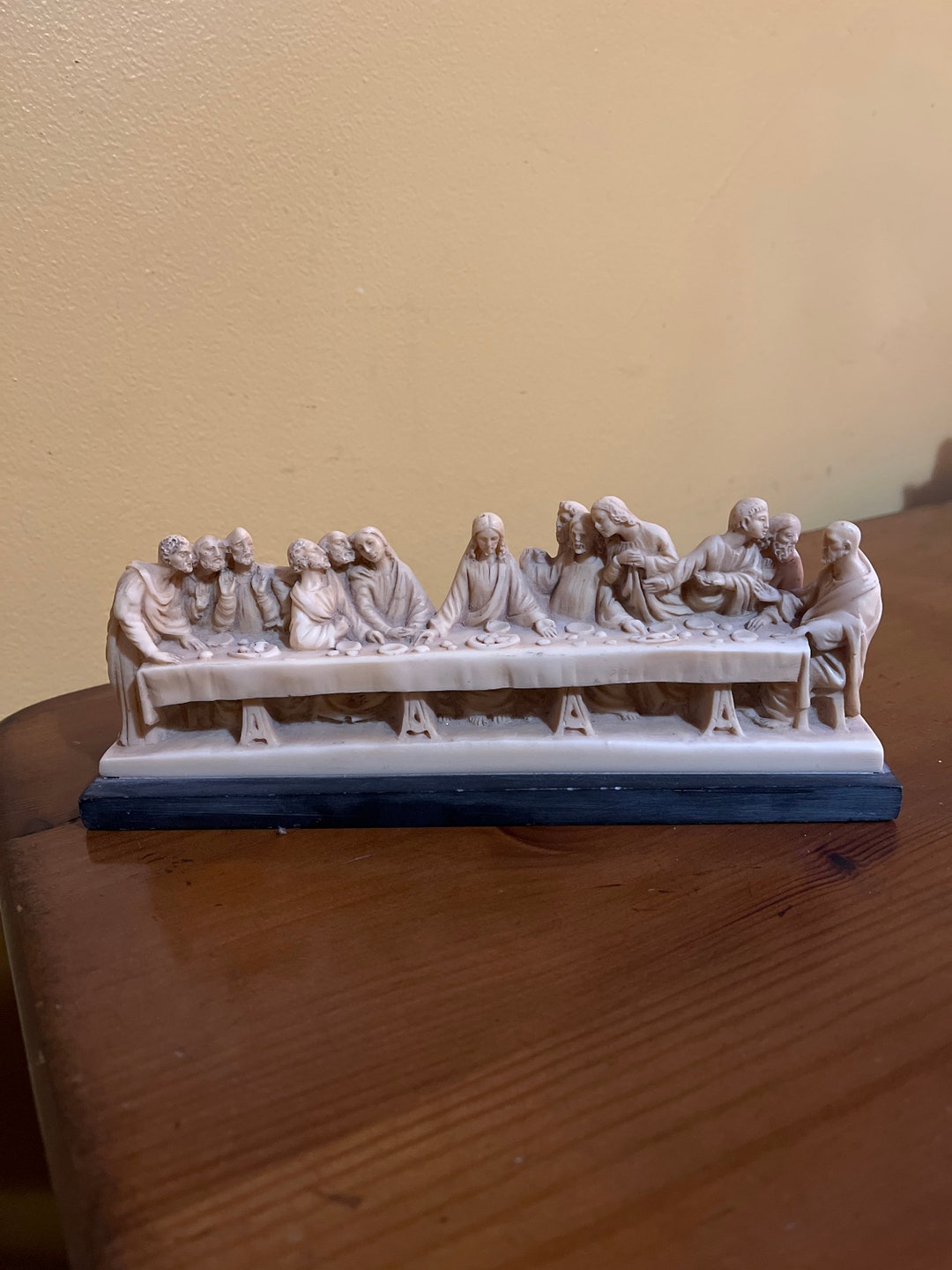 A. Santini Last Supper Resin Sculpture - Italy - Etsy