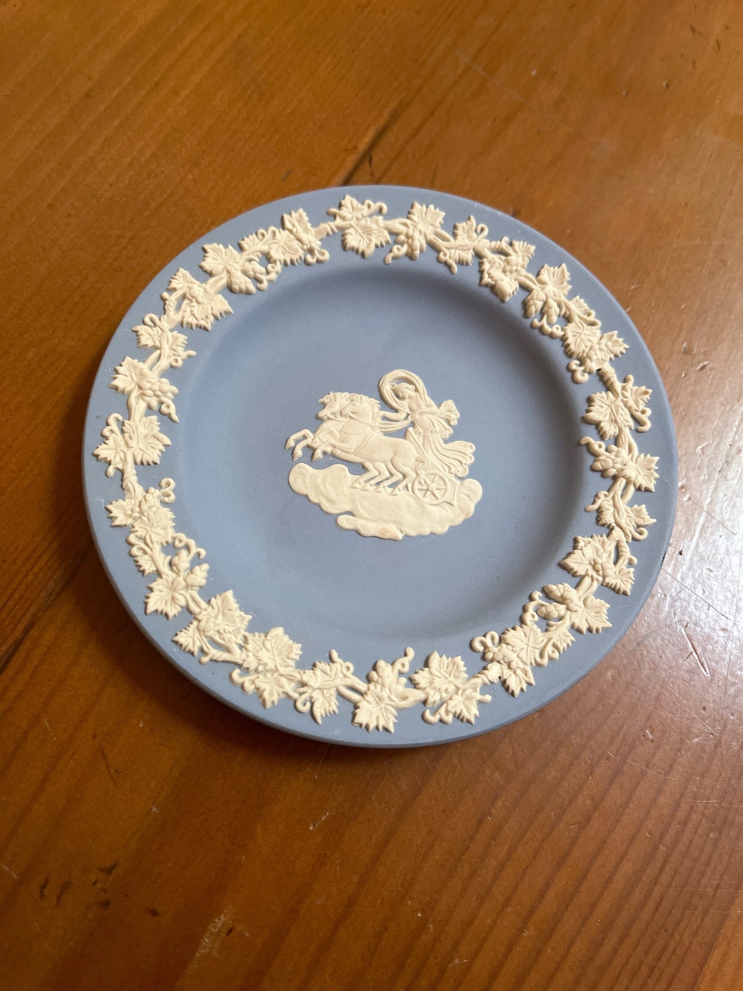 Wedgwood Blue Jasperware Pin Dish - England - Etsy