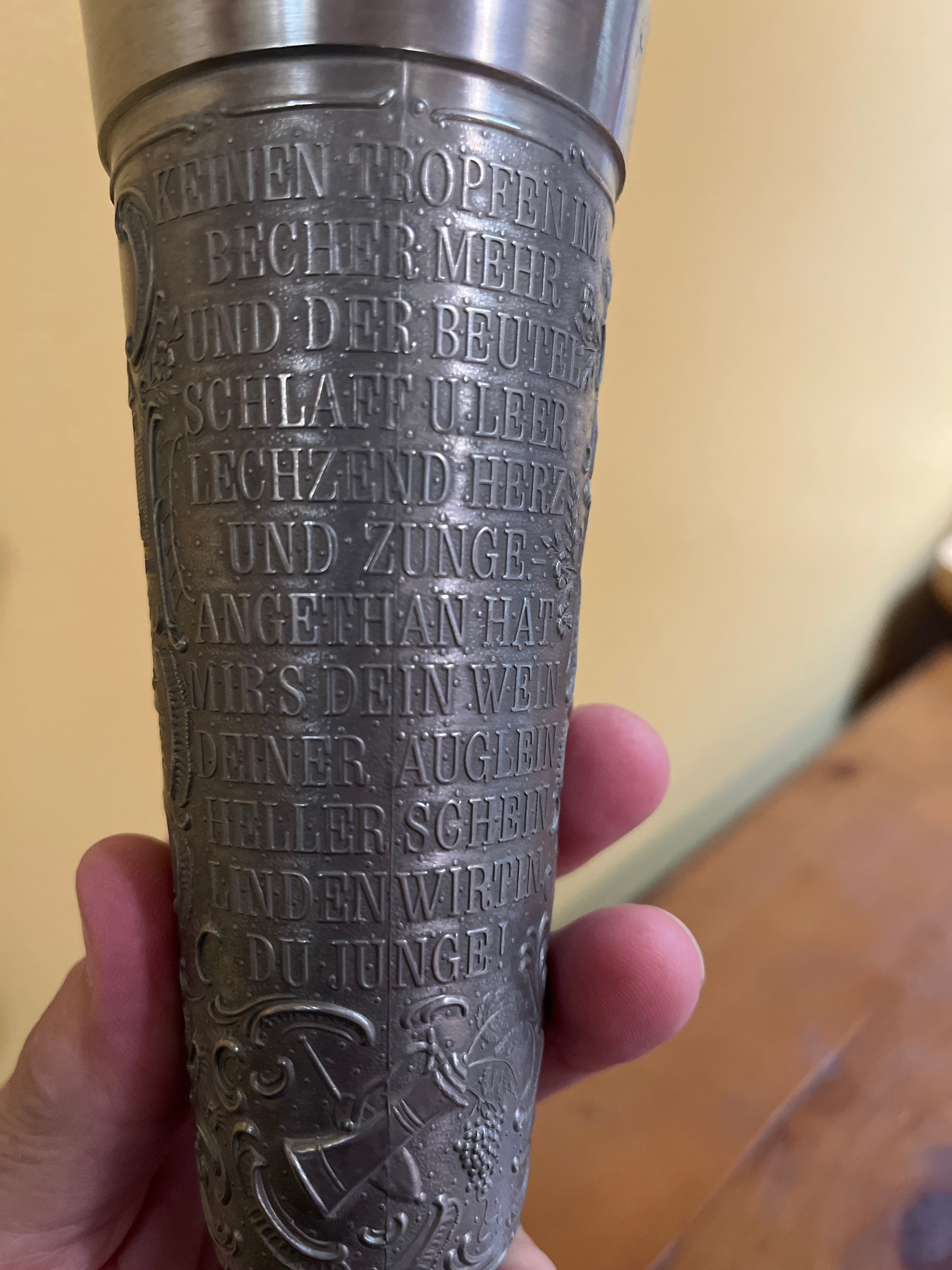 Frieling Zinn Pewter Wine Goblet Germany - Etsy