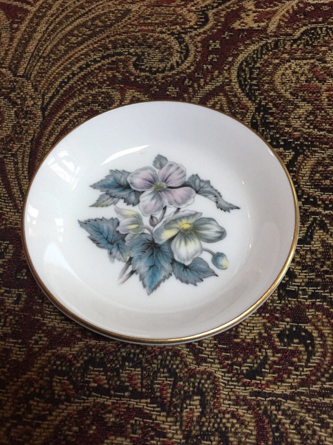 Royal Worcester Pin Dish - Sylvia Bread and Butter Dish - England - Etsy