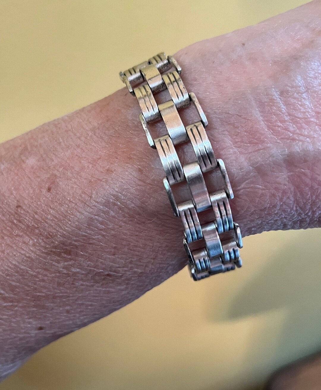 WMF Ikora Art Deco Silver Link Bracelet Germany - Etsy