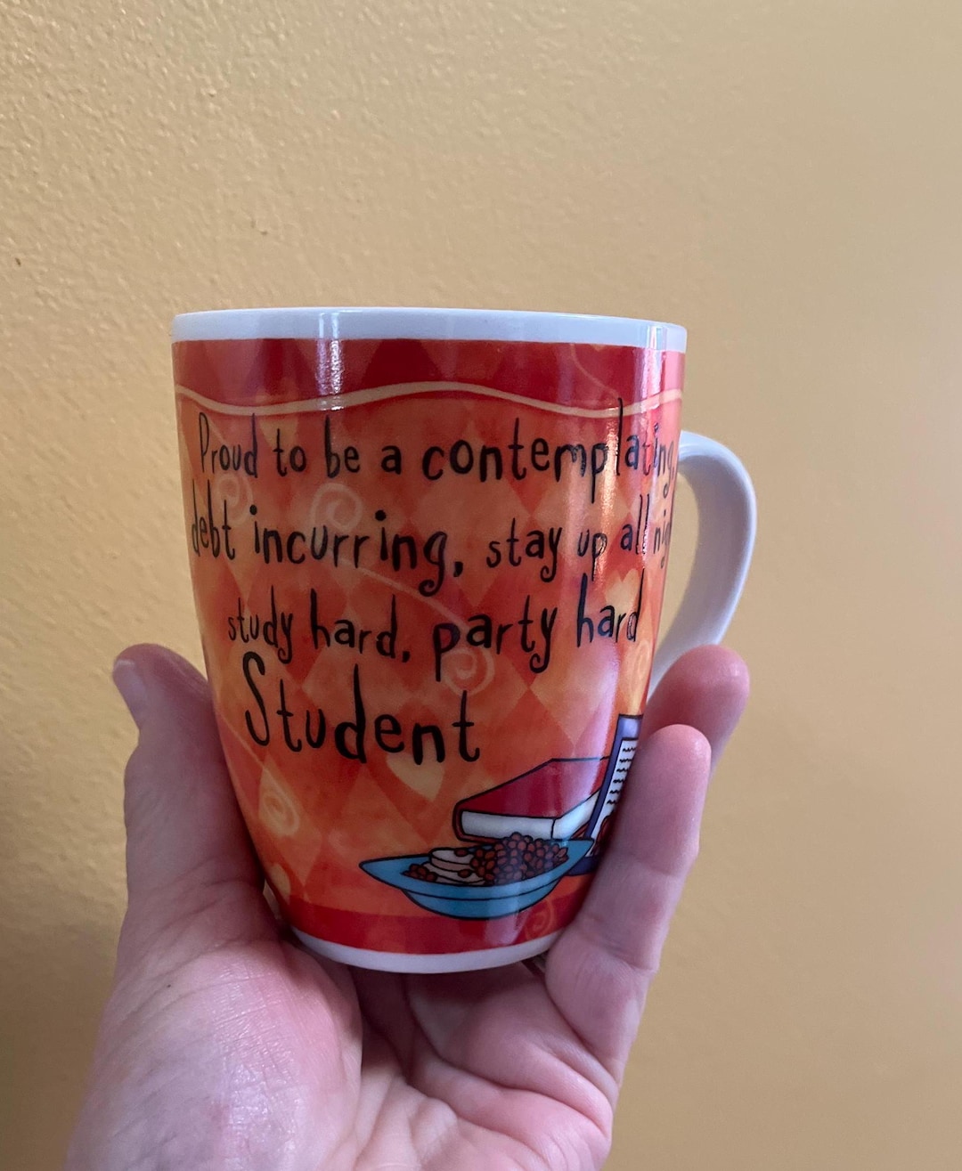 History & Heraldry Porcelain Cool Student Mug - Etsy