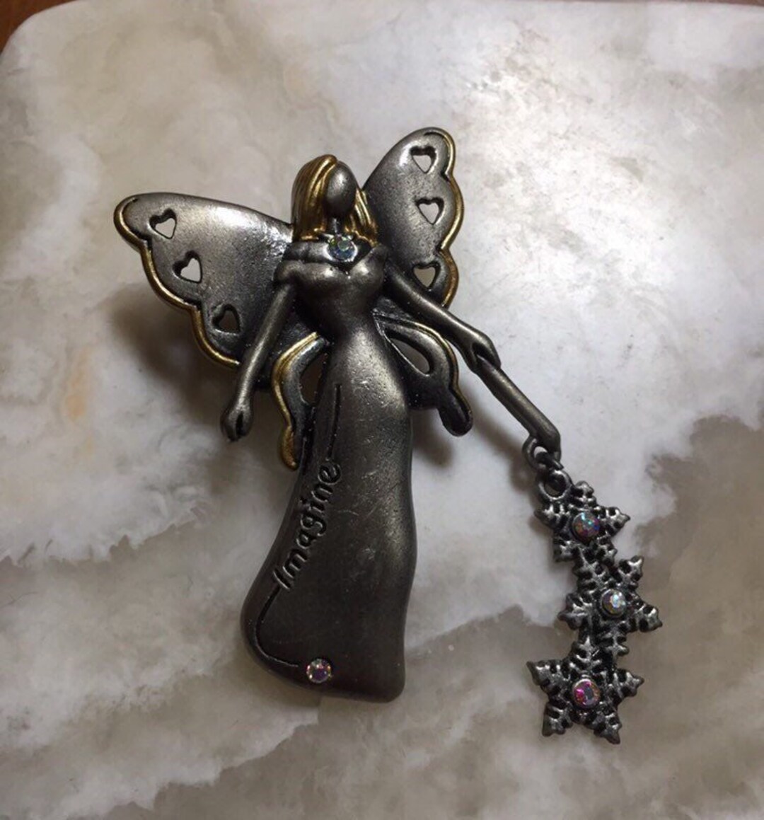 DD Angel Brooch - Etsy