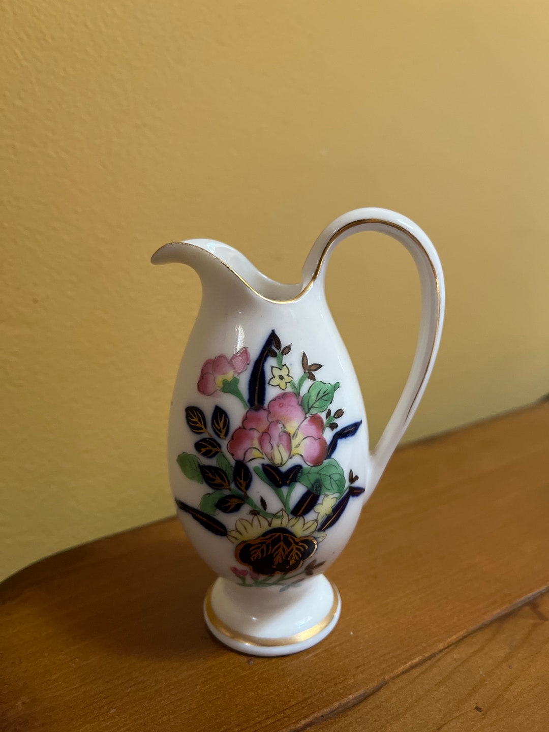 Hand Painted Japanese Pitcher Japanese Porcelain Creamer - Etsy
