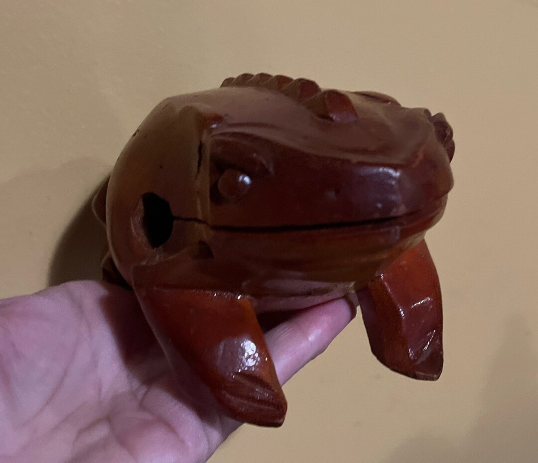 Wooden Frog Guiro - Vietnam - Etsy