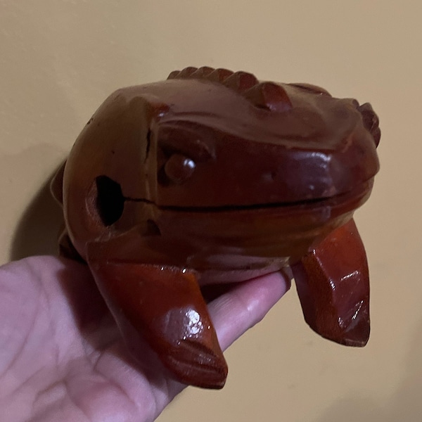 Wooden Frog Instrument - Etsy