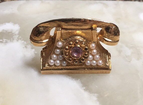 Electronics & Accessories Telephones & Handsets Rhinestone Rotary ...