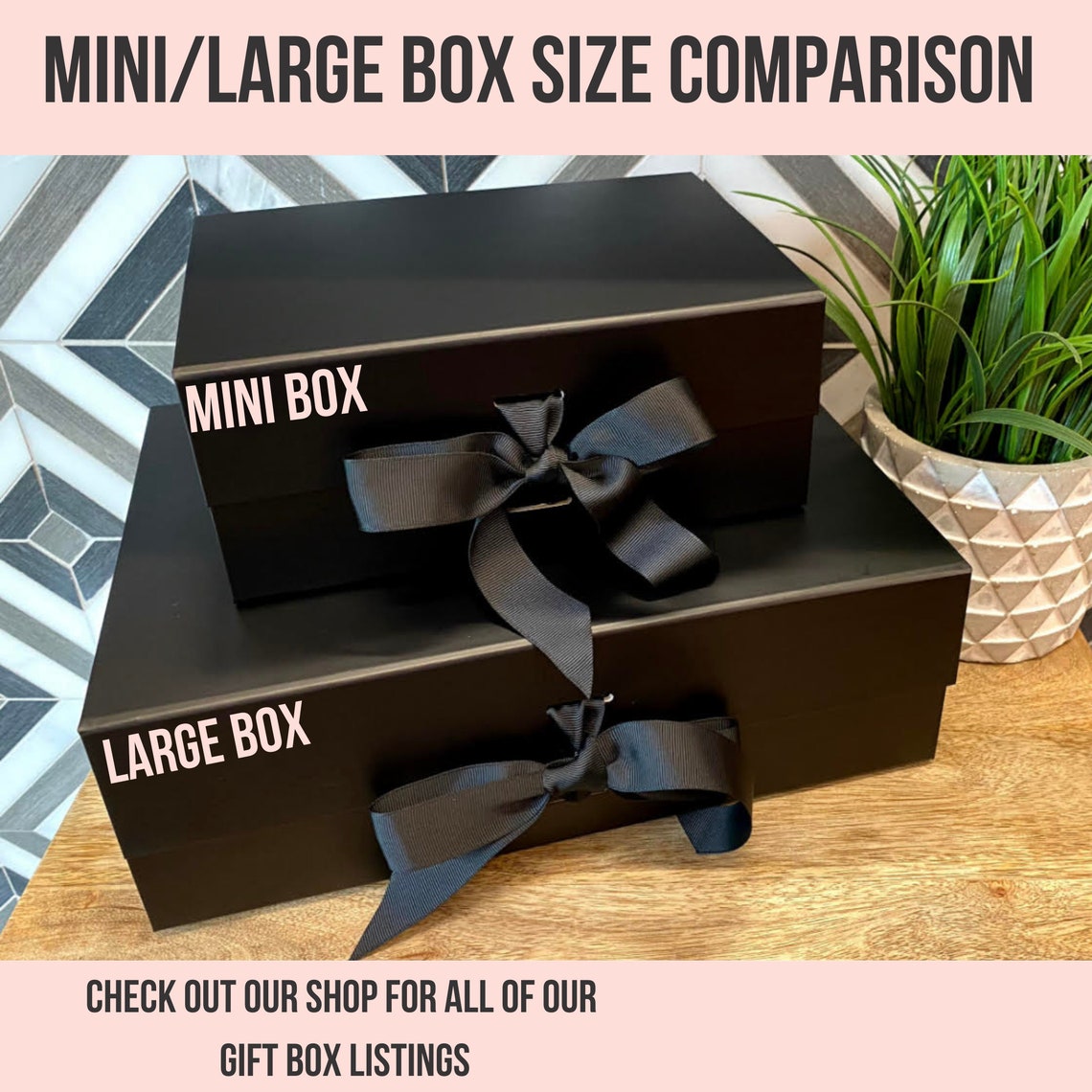 Custom Happy Birthday Gift Box With Name Personalized | Etsy