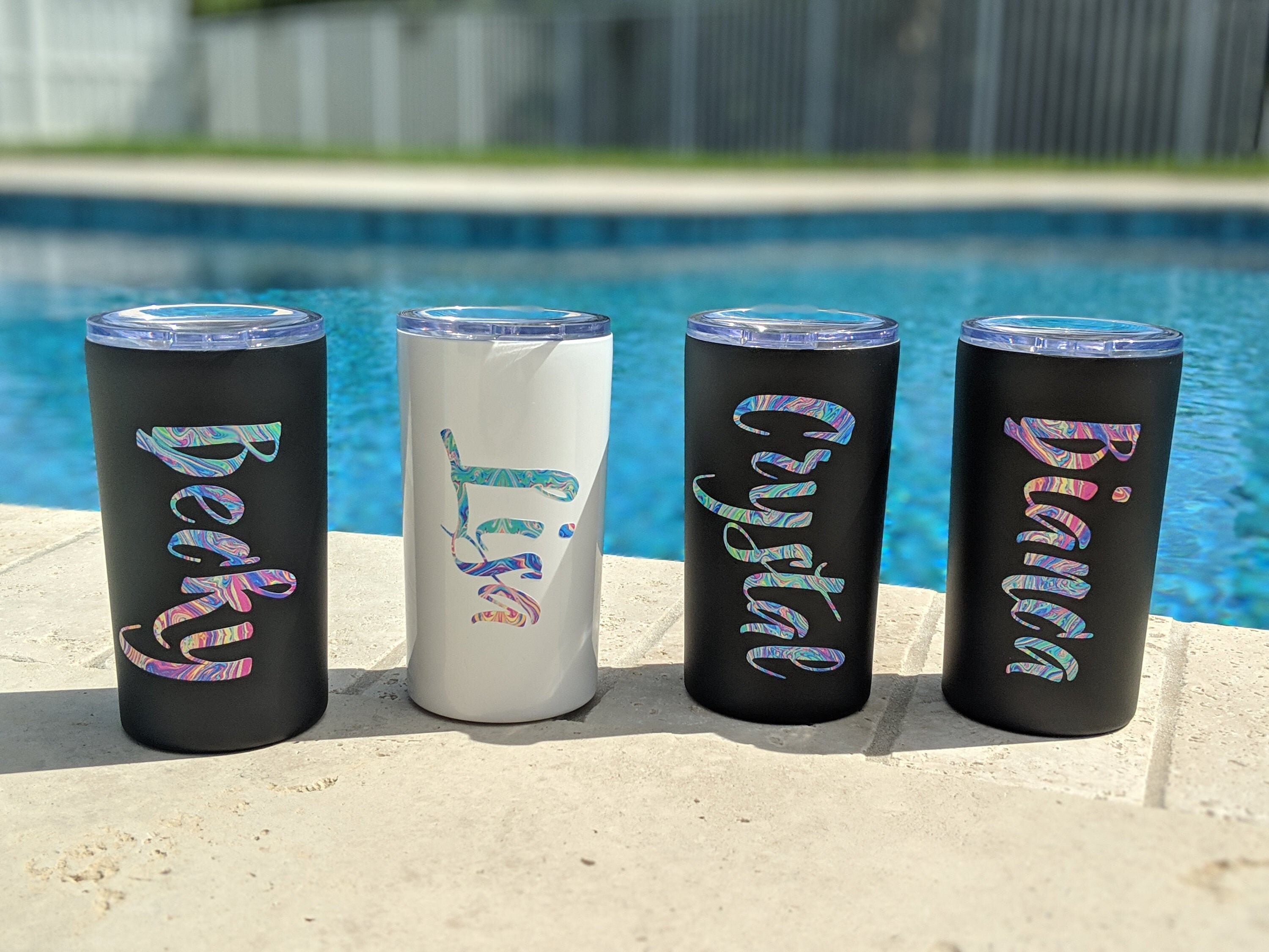 Mini Personalized 12oz Tumbler Bridal Party Bachelorette | Etsy