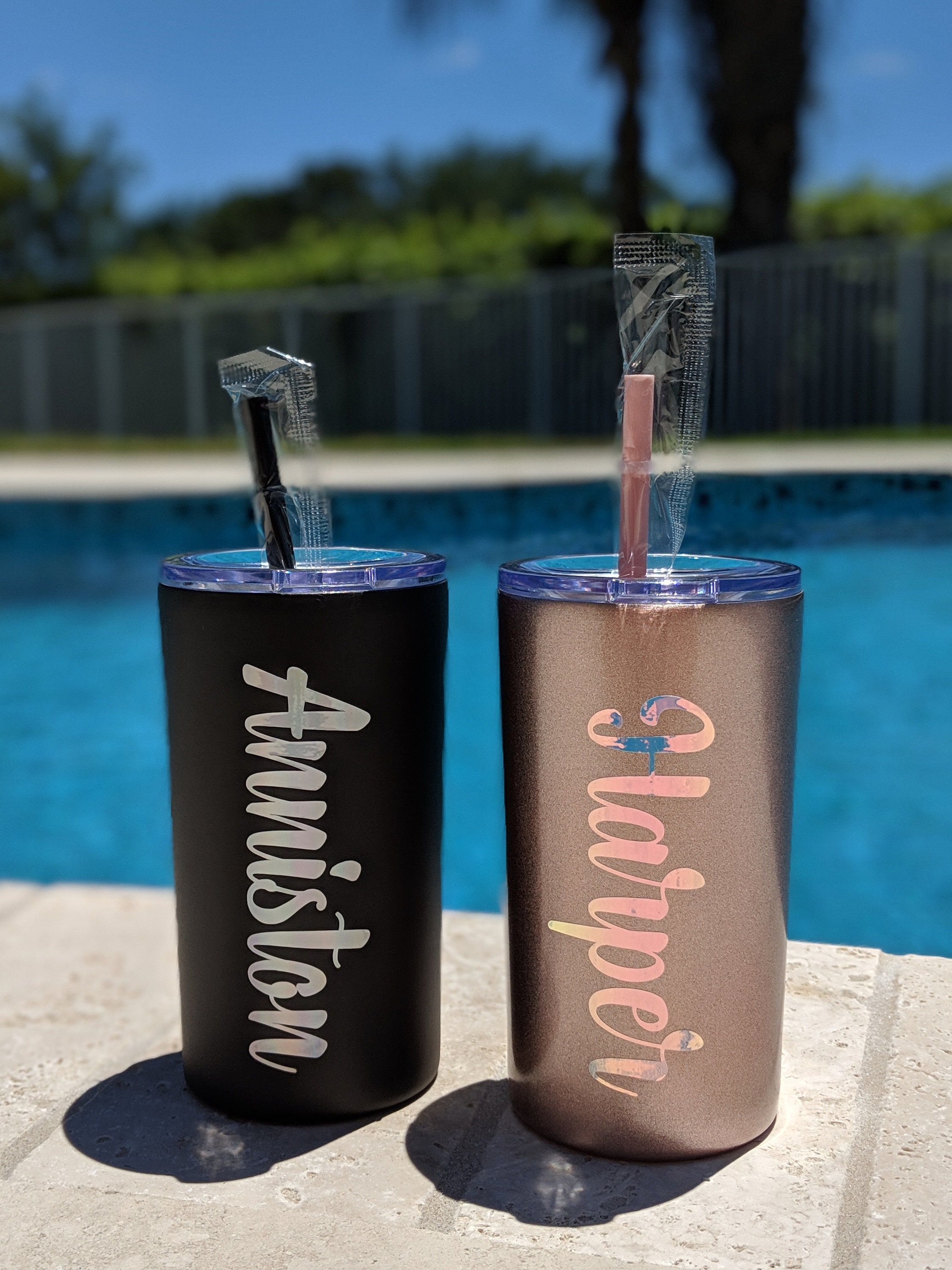 Mini Personalized 12oz Tumbler Bridal Party Bachelorette - Etsy