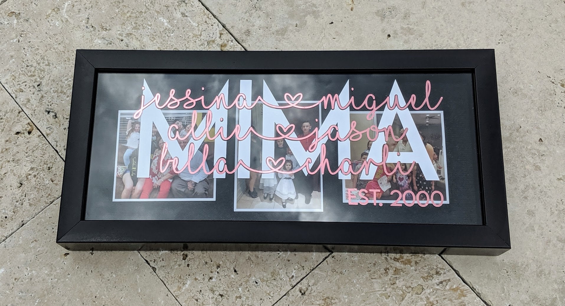 Personalized Shadow Box Frame With Photos Great Gift for | Etsy