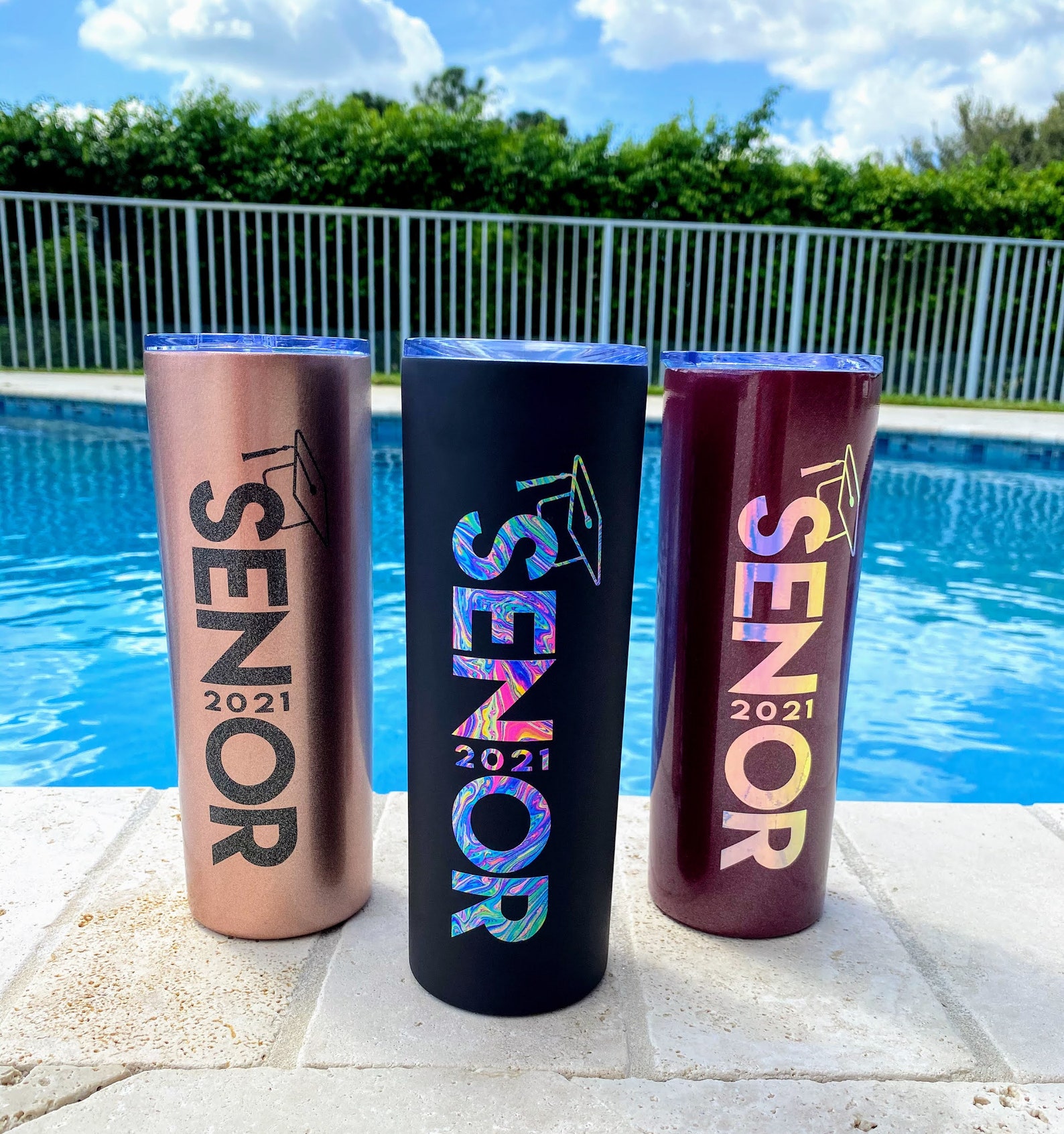 SENIOR 20oz Tumbler Graduation Gift Graduate Class of - Etsy