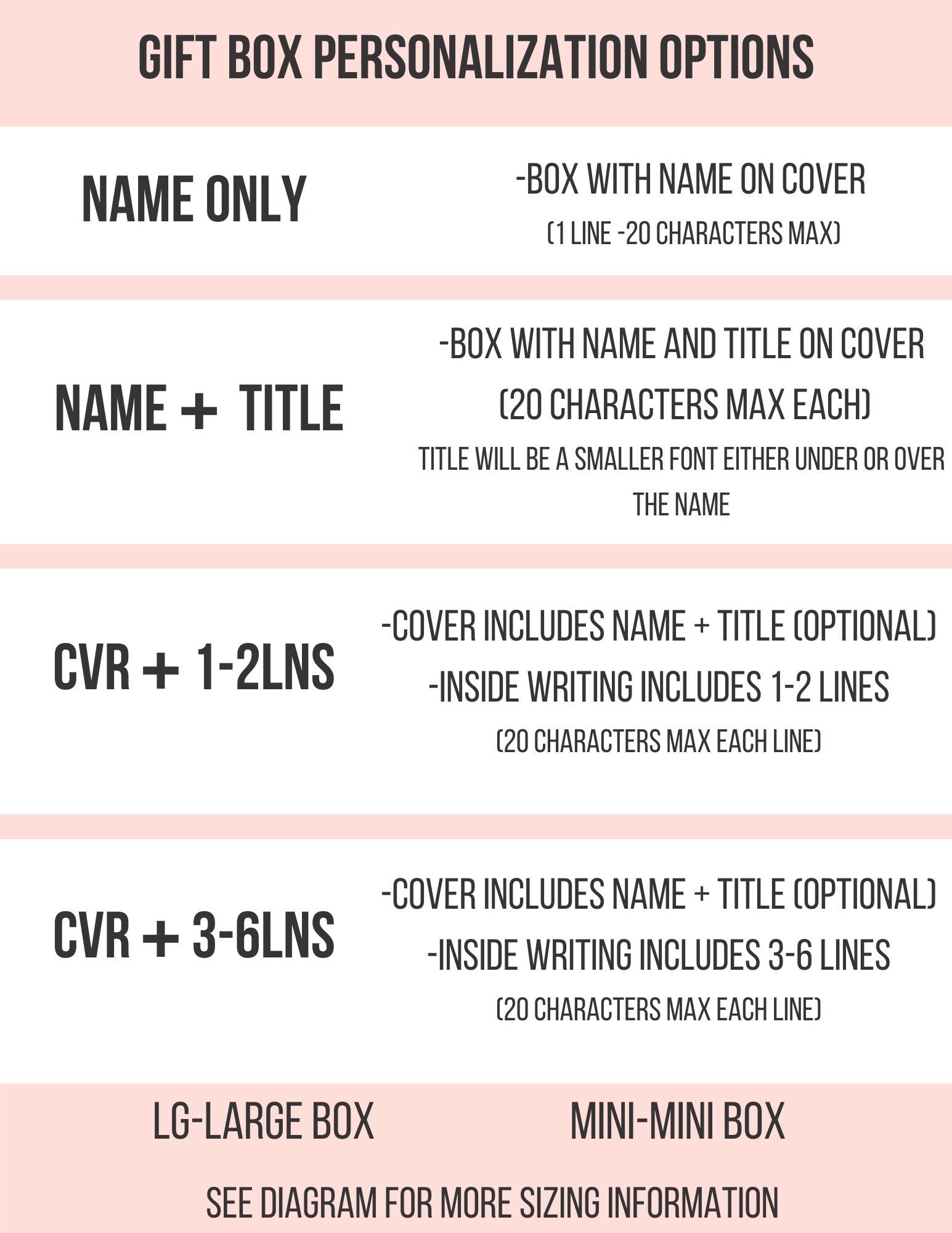 Bridal Name W/ Title Party Gift Box Personalized Bridesmaids | Etsy