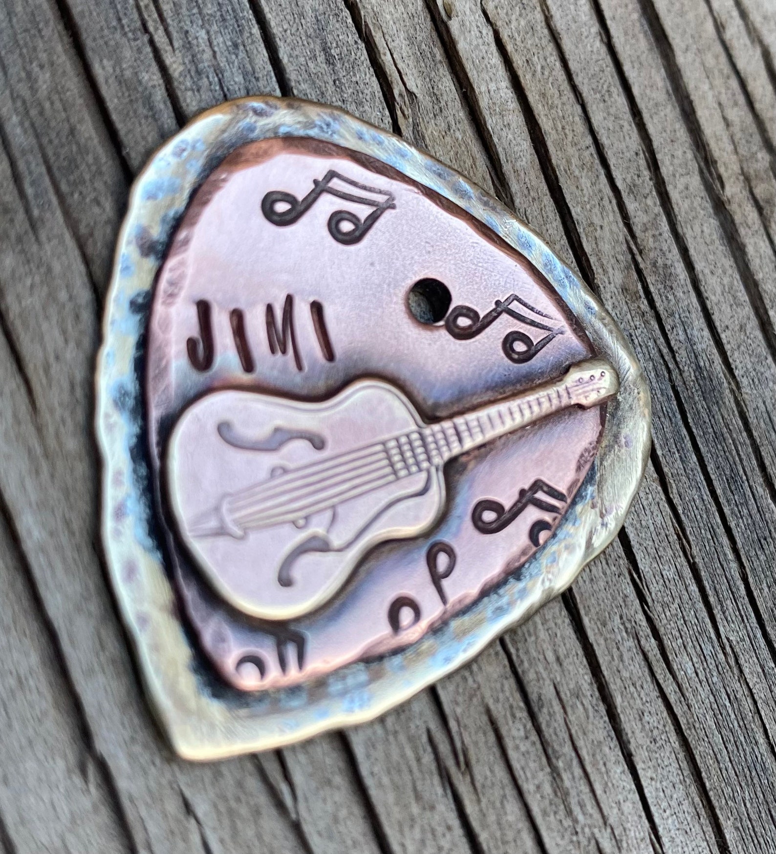 Guitar Pick Id Tag Music Man Dog Id Tag Dog Tag for Dogs - Etsy