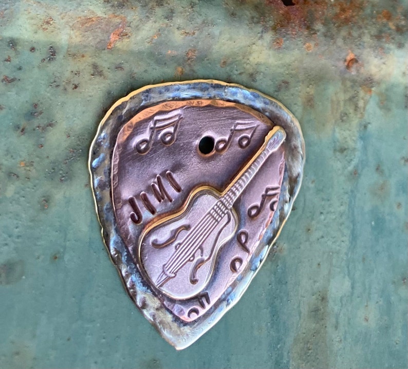 Guitar Pick Id Tag Music Man Dog Id Tag Dog Tag for Dogs | Etsy