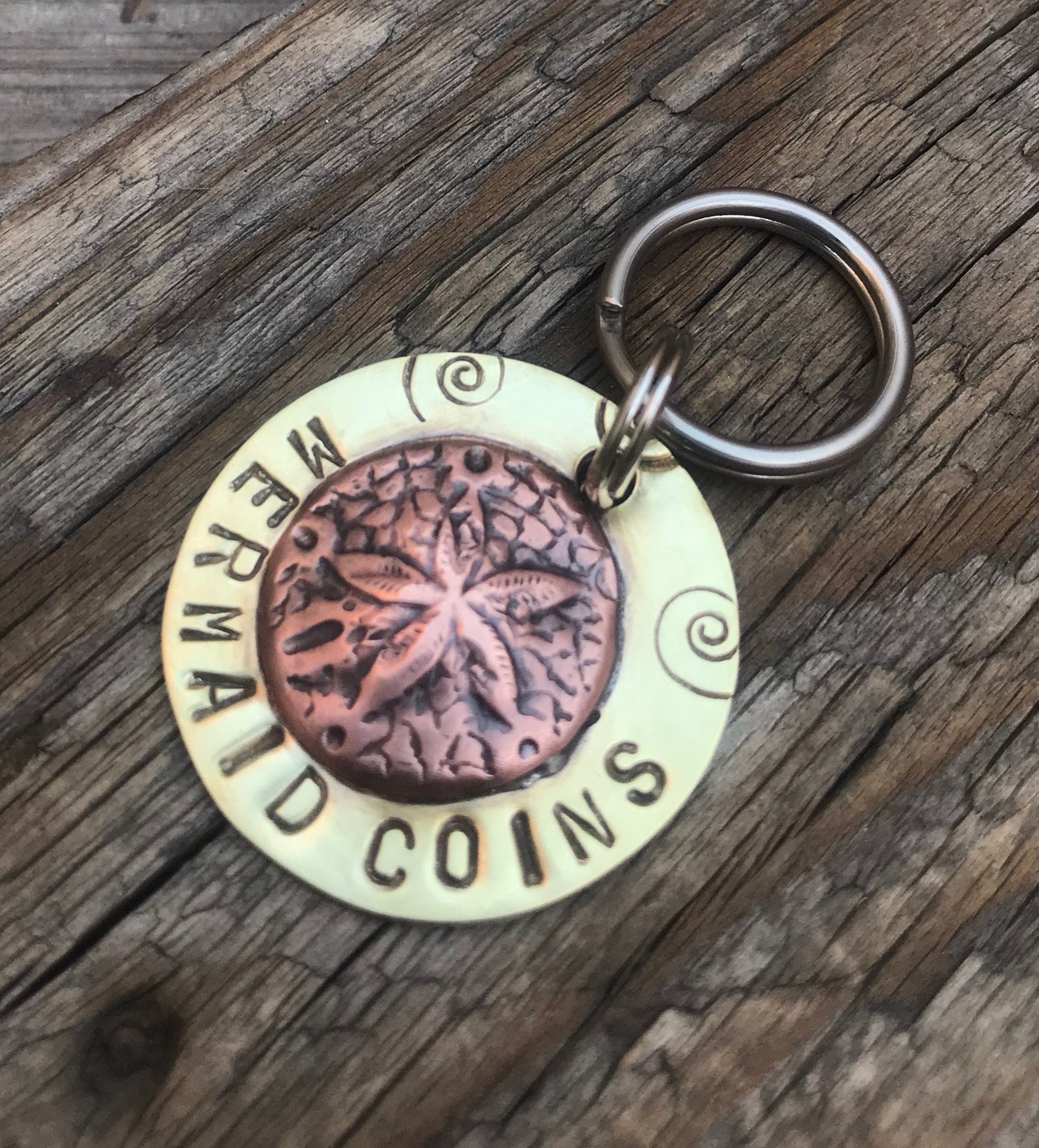 Dog ID Tag Sand Dollar Custom ID Dog Tag Dog Collar - Etsy