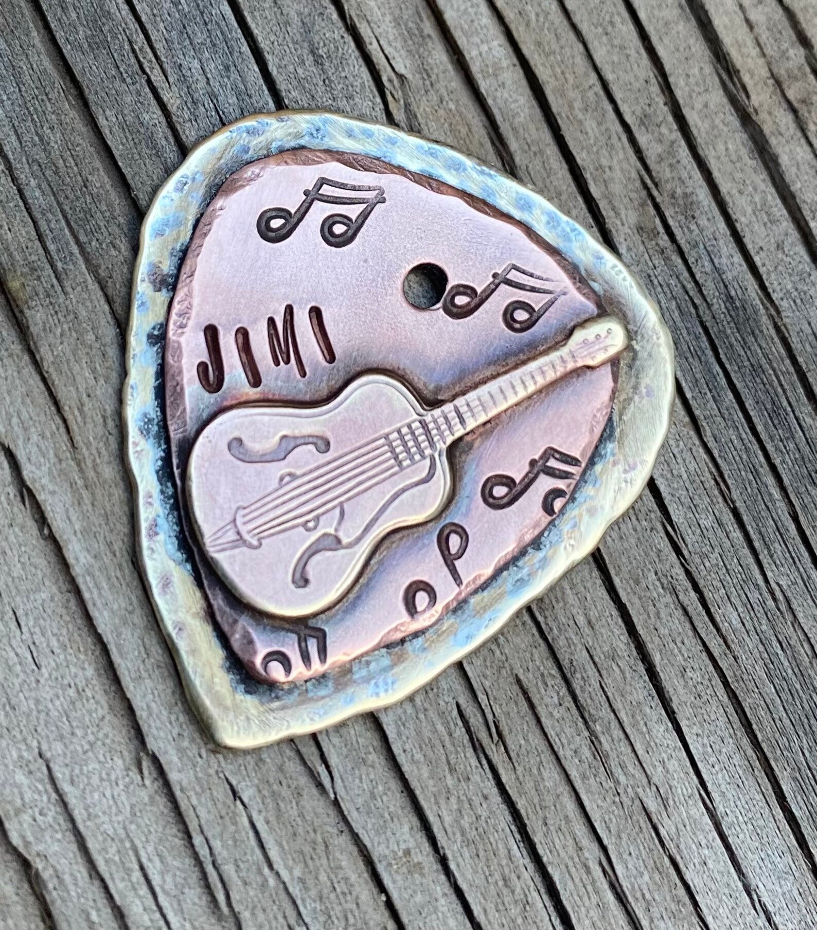 Guitar Pick Id Tag Music Man Dog Id Tag Dog Tag for Dogs - Etsy