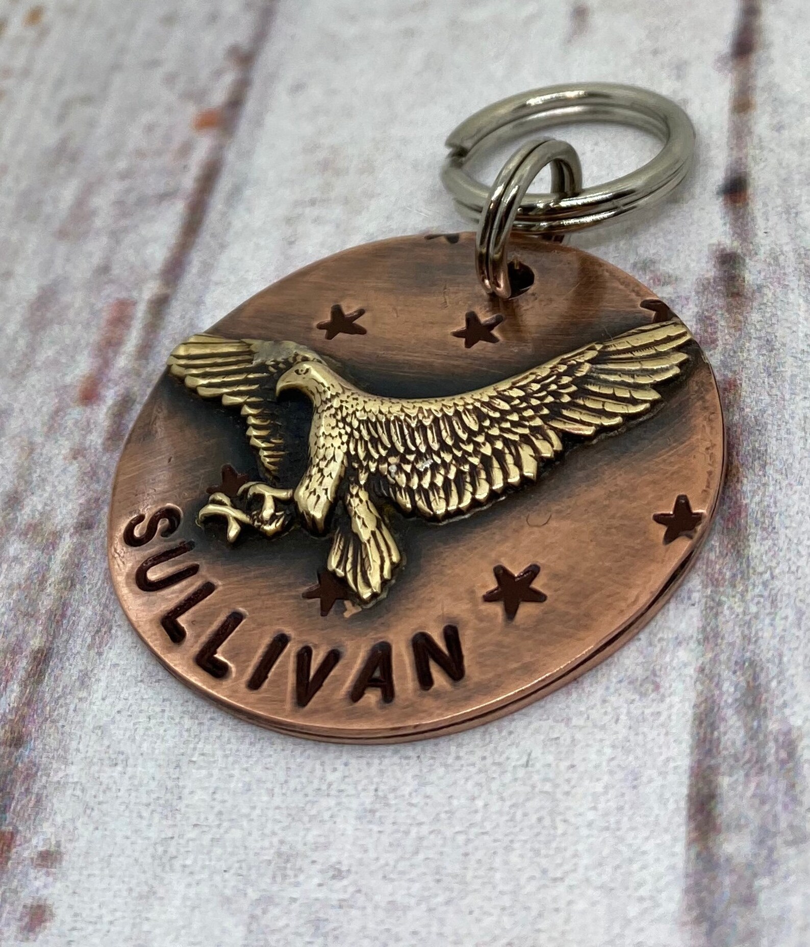 Dog Tag Personalized Dog Tag Custom Dog Tag Pet Id Eagle - Etsy