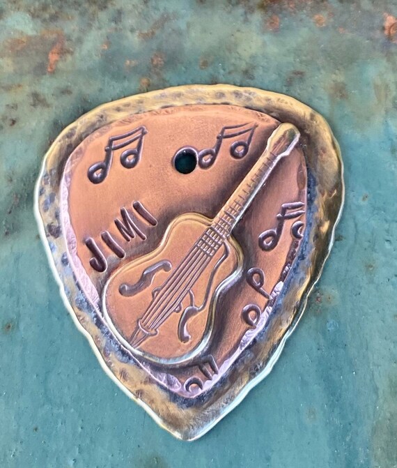 Guitar Pick Id Tag Music Man Dog Id Tag Dog Tag for Dogs | Etsy