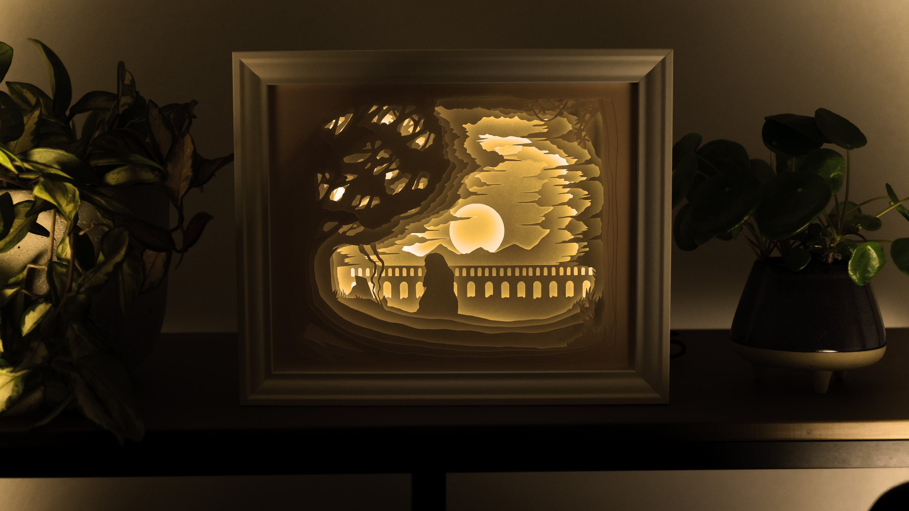 Avatar Shadowbox | The Last Airbender 3D Cut Paper Art Piece | Handmade ...