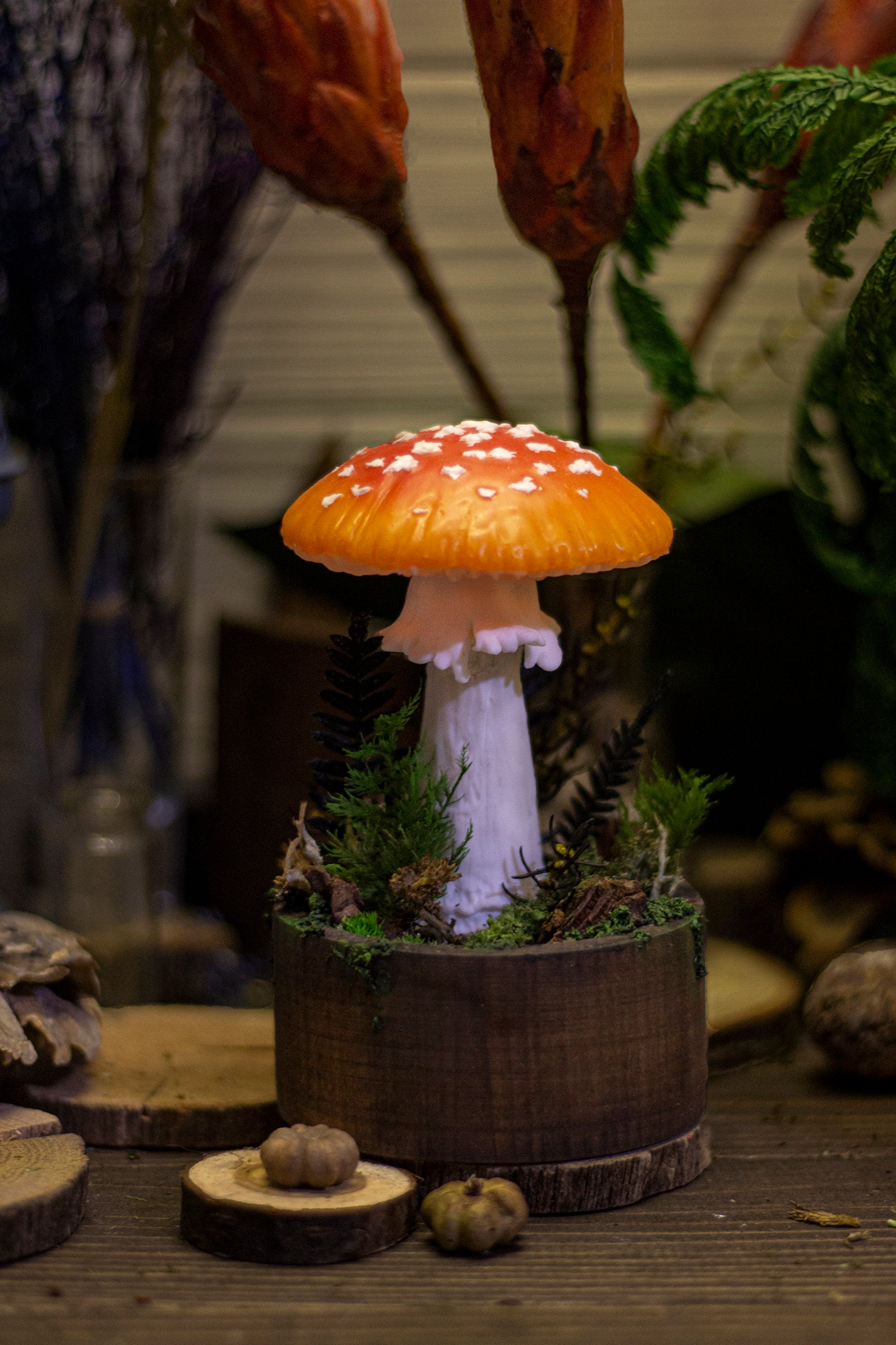 Mushroom Lamp MADE to ORDER Fly Agaric Amanita Mushroom - Etsy