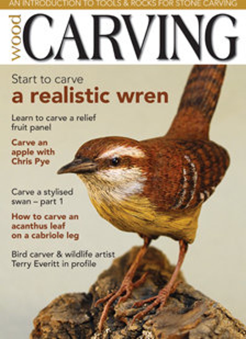 Carving the Wren Using Hand Tools: Digital Download - Etsy