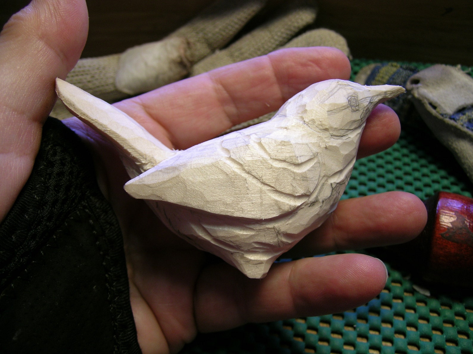 Carving the Wren Using Hand Tools: Digital Download - Etsy