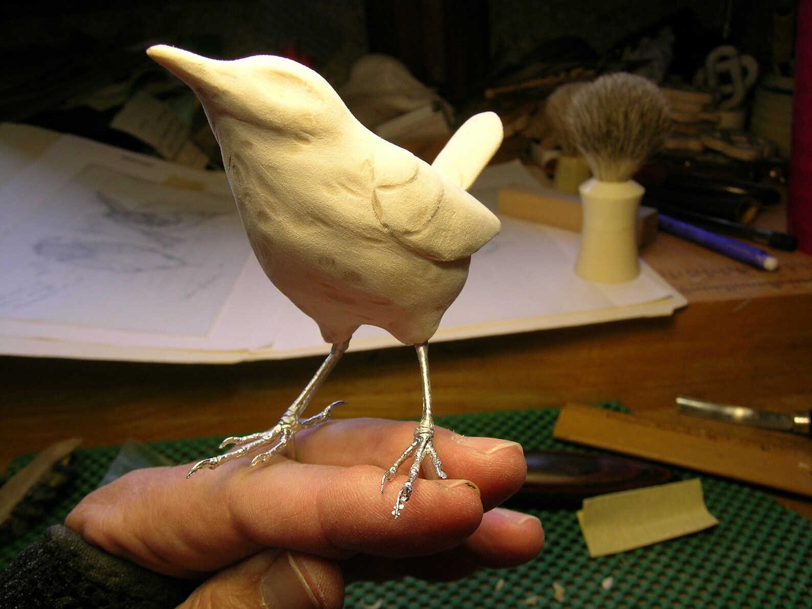 Carving the Wren Using Hand Tools: Digital Download - Etsy