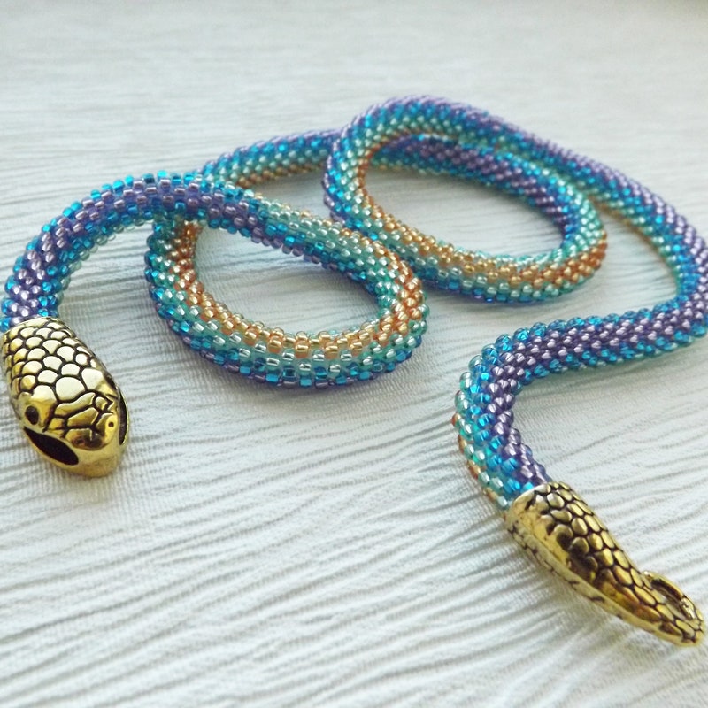 Flexible Snake Necklace - Etsy