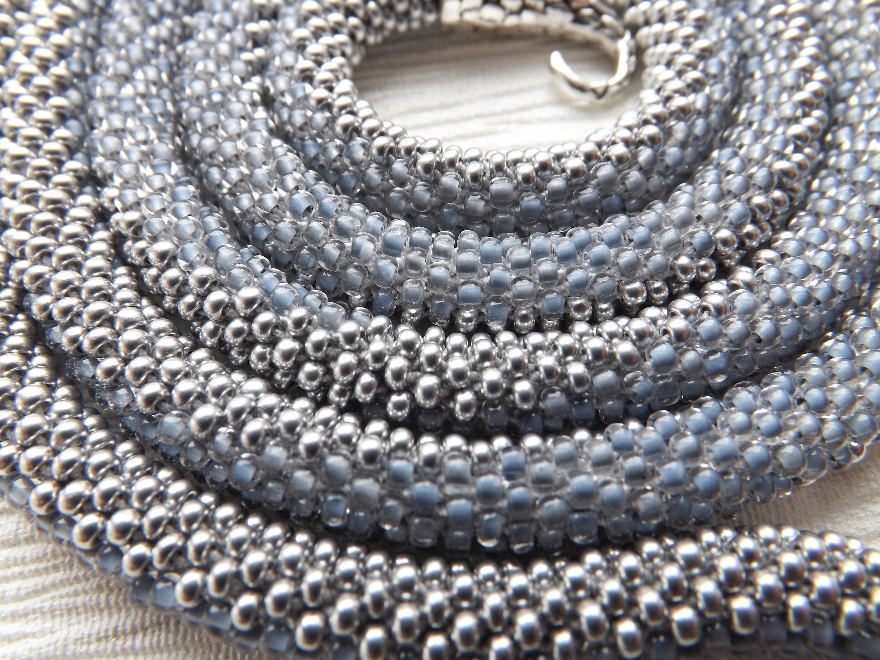 Silver Snake Necklace, Long Silver Necklace, Snake Jewelry, Silver ...