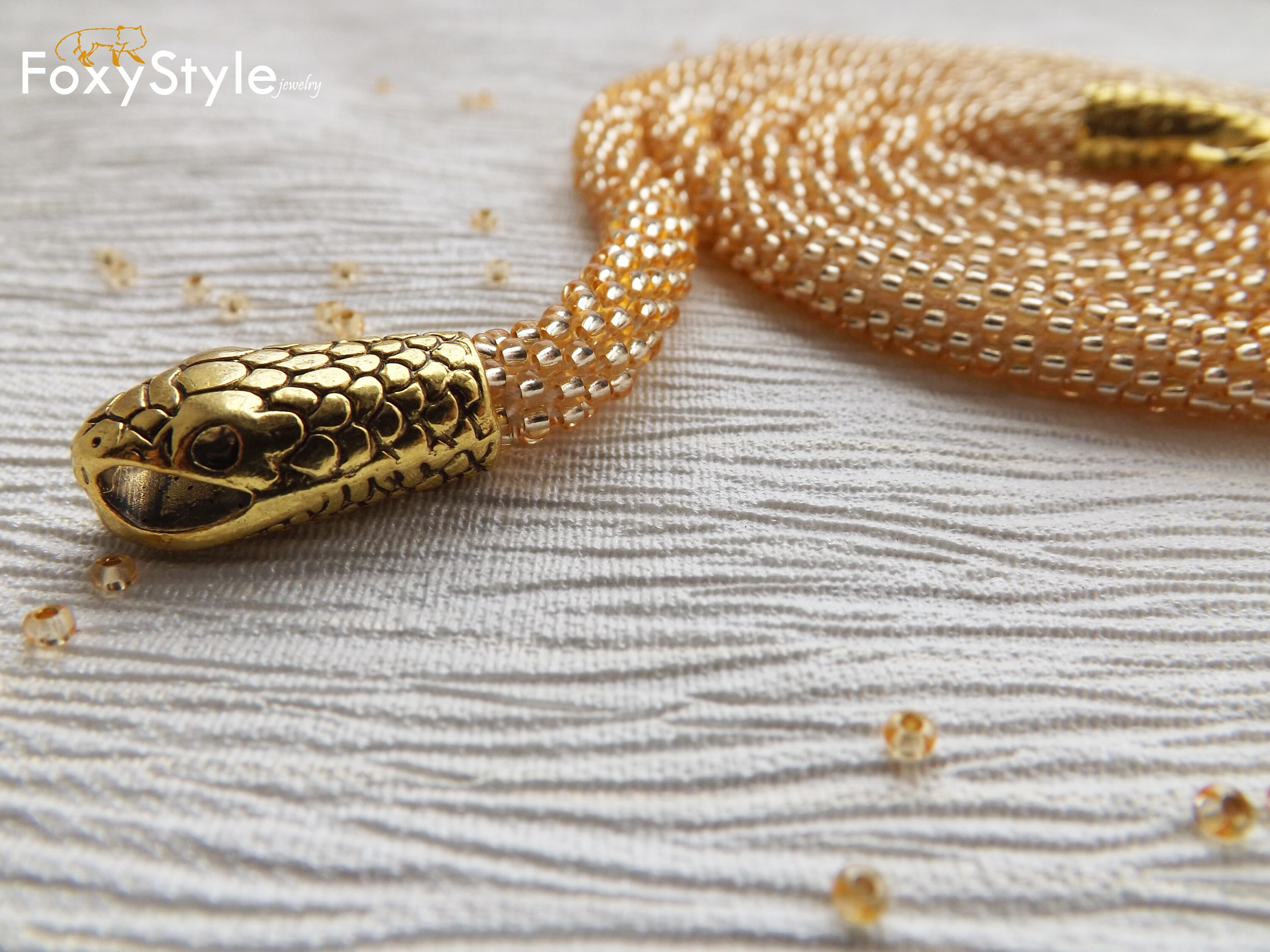 Gold Snake Necklace Animal Jewelry Tribal Necklace Choker | Etsy