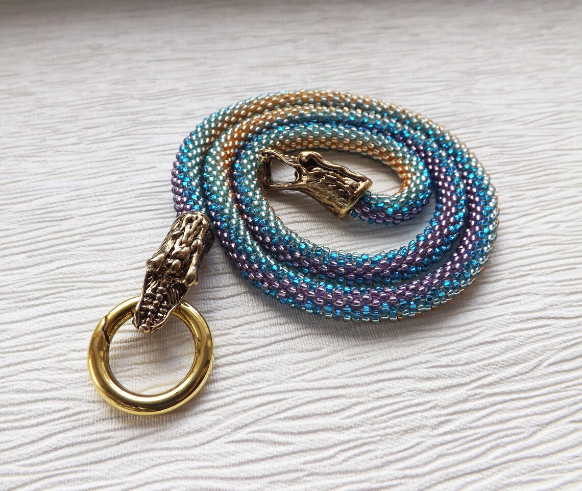 Dragon Necklace Dragon Jewelry Women Statement necklace | Etsy