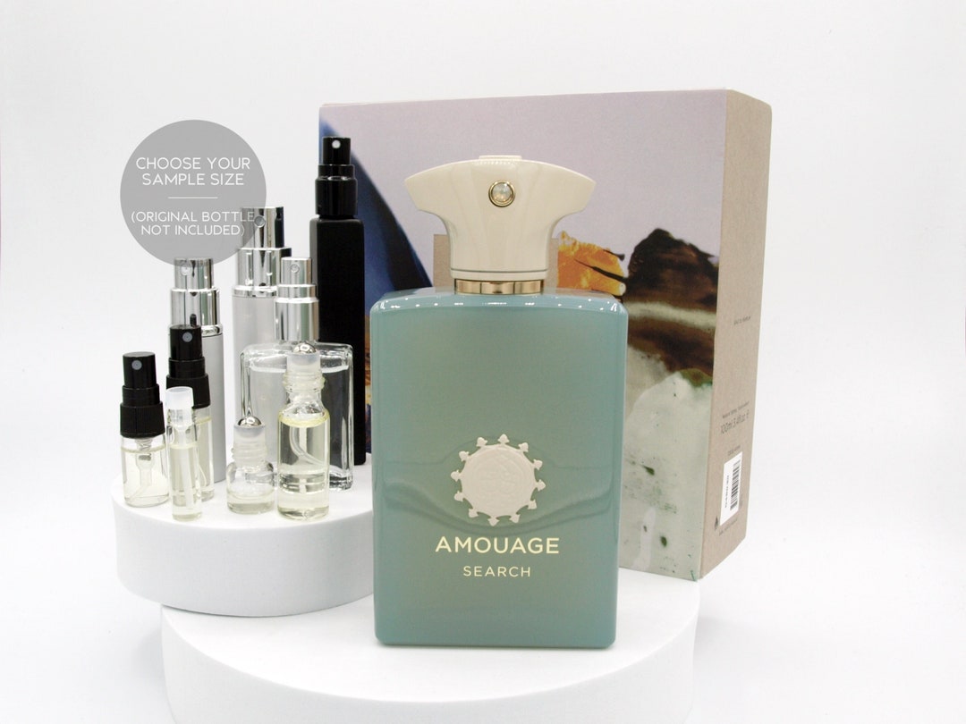 SEARCH by AMOUAGE Sample Amouage Search Eau De Parfum Decant - Etsy UK