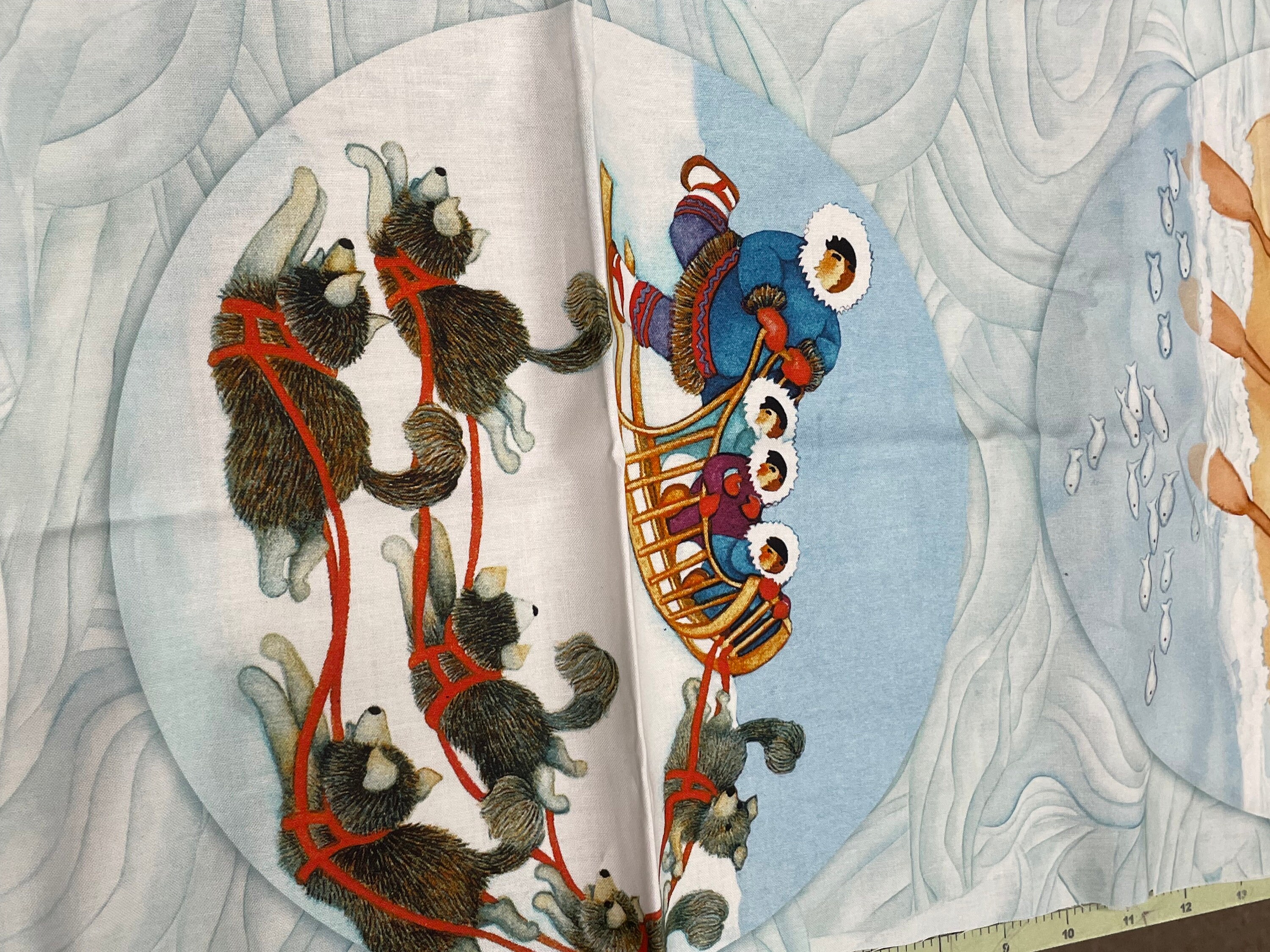 Alaska Themed Panel by Artist Barbara Lavallee Called Artic Wonders - Etsy
