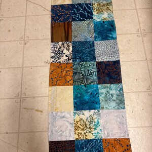 Blue Ridge Batiks 5”squares. - Etsy