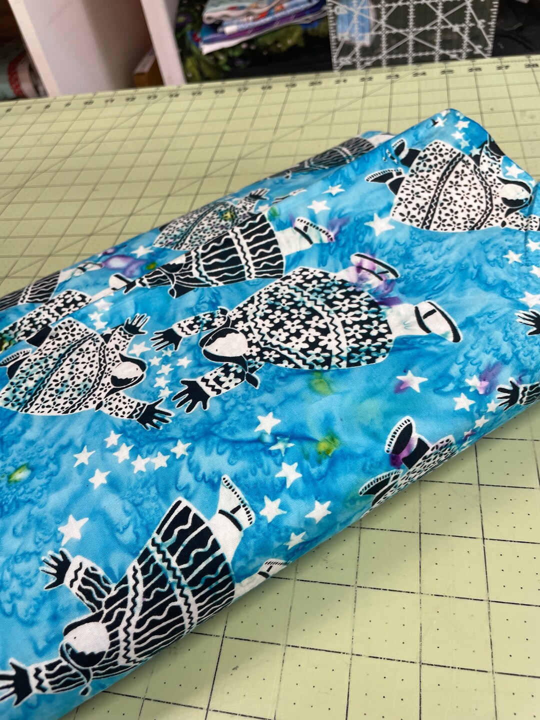 Batik, Alaskan Eskimo Fabric. This is From a Collection Called Artic ...