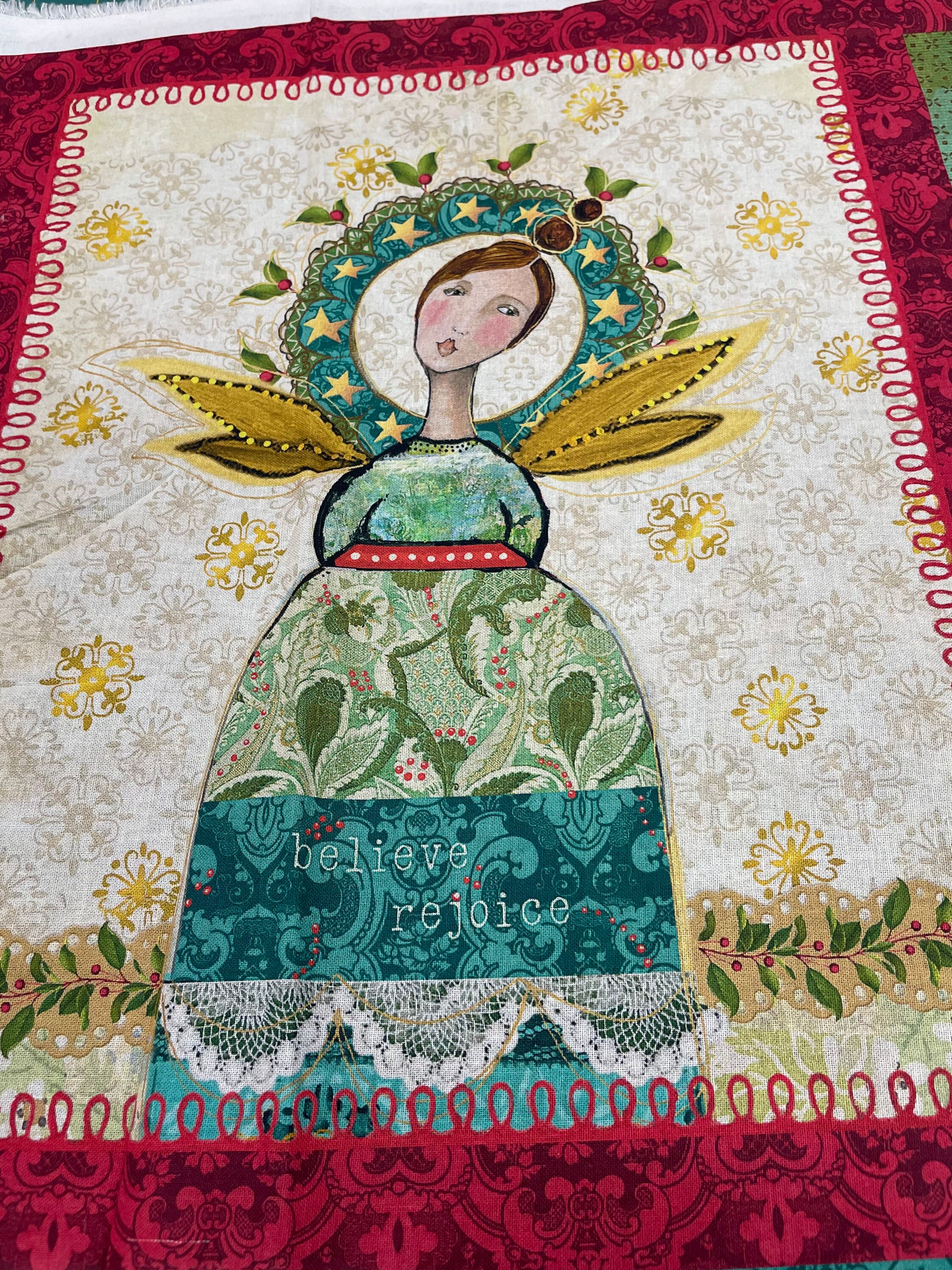 Christmas Magic by Kelly Rae Roberts Panel - Etsy