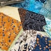Blue Ridge Batiks 5”squares. - Etsy
